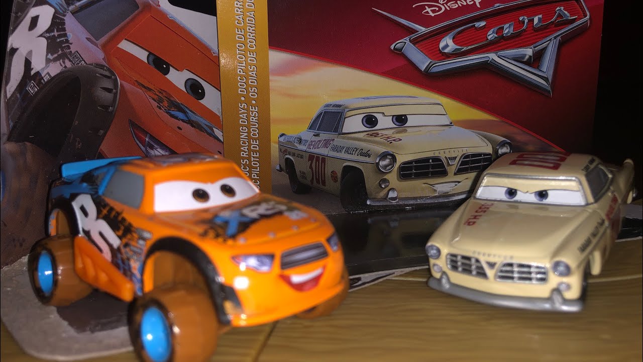 Cars 3 Leroy Heming & Speedy Comet XRS (MUD RACING Series Doc’s Racing ...
