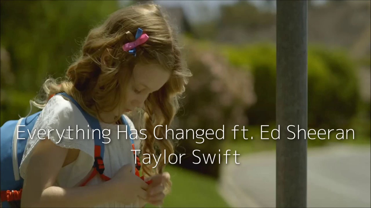Everything Has Changed ft. Ed Sheeran - Taylor Swift (日本語字幕) - YouTube