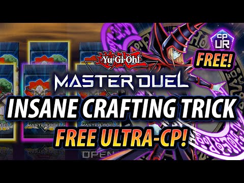 INSANE NEW crafting trick! FREE ULTRA CP & FREE PACKS?! - Yu-Gi-Oh! Master Duel!