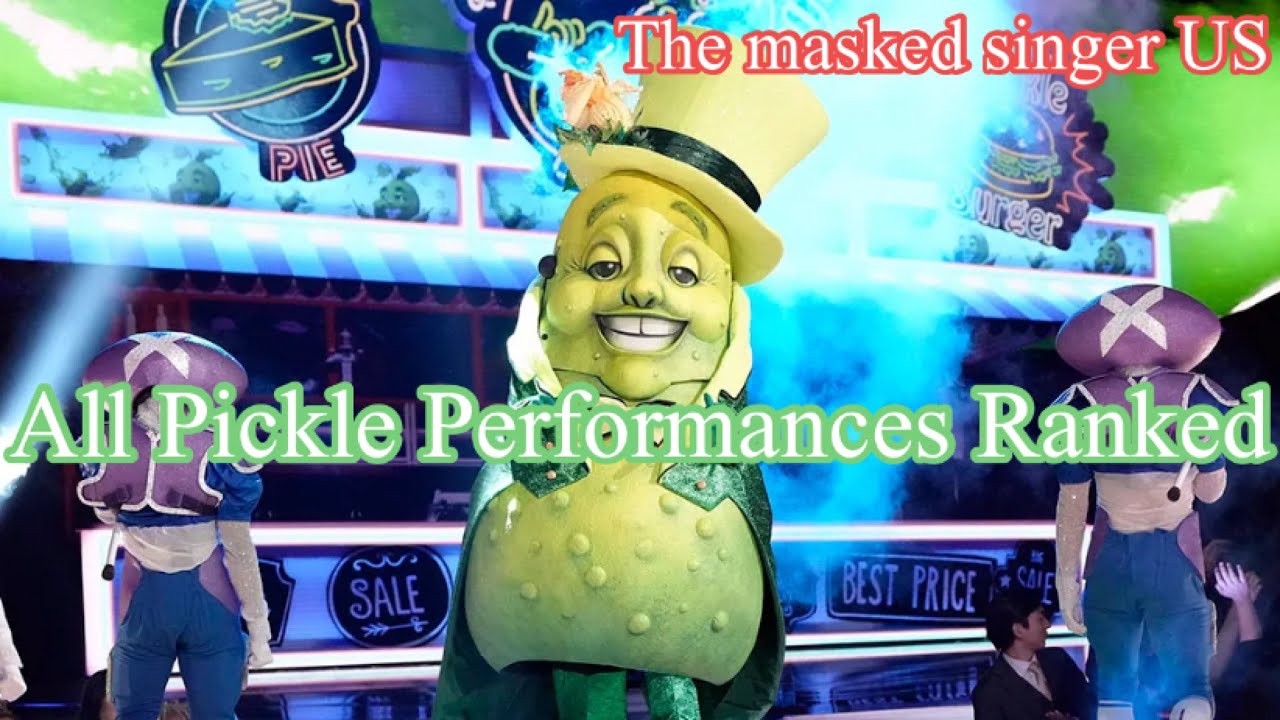 All Pickle Performances Ranked (The masked singer US) - YouTube