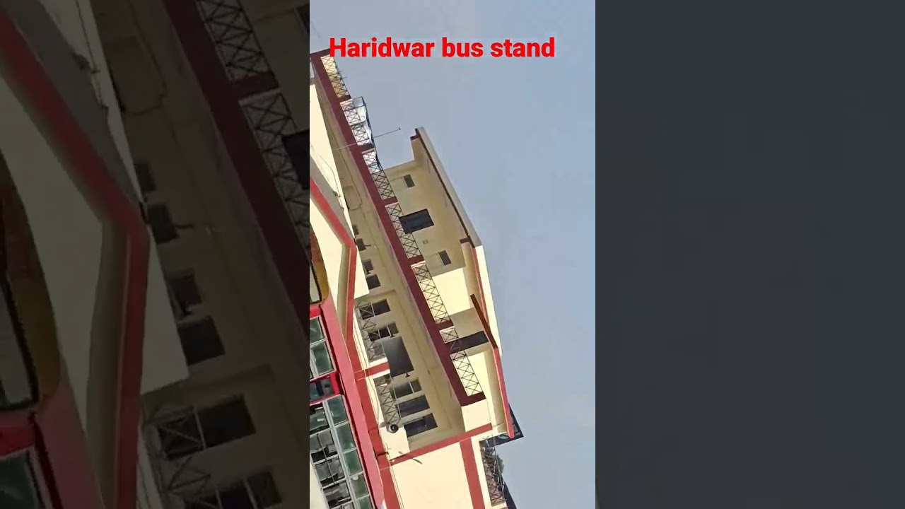haridwar bus stand international bus station stand - YouTube
