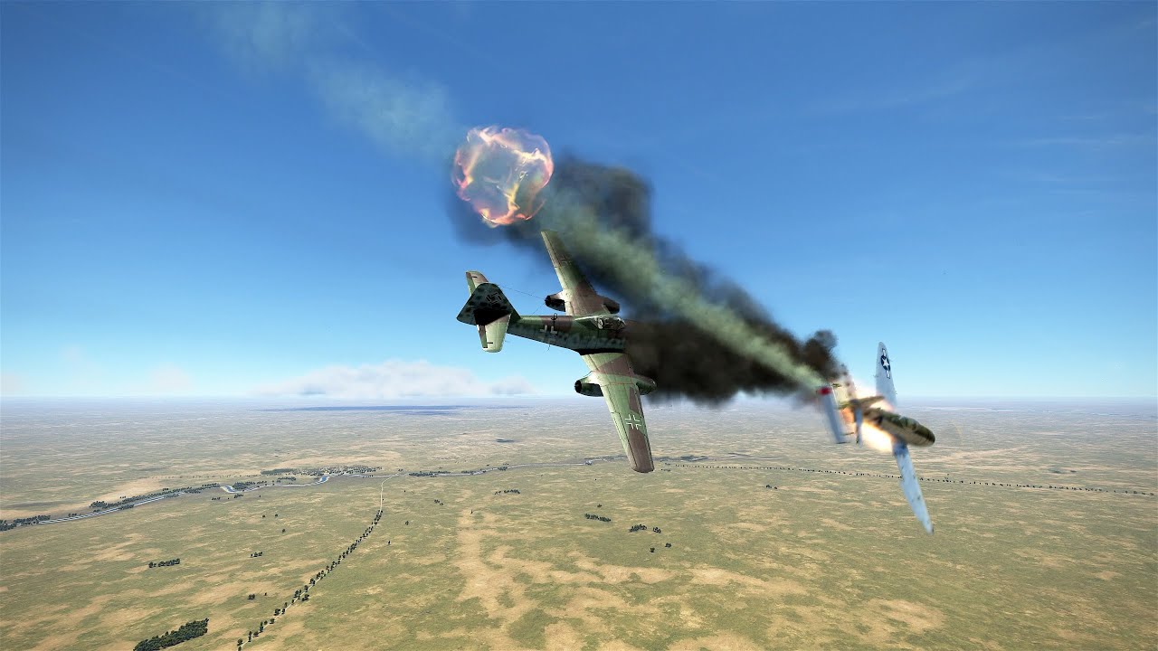 WW2 Fighter I Messerschmitt Me 262 I dogfight online #2 - YouTube
