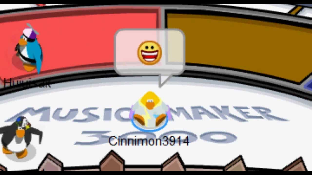 club penguin: music maker 3000 - YouTube