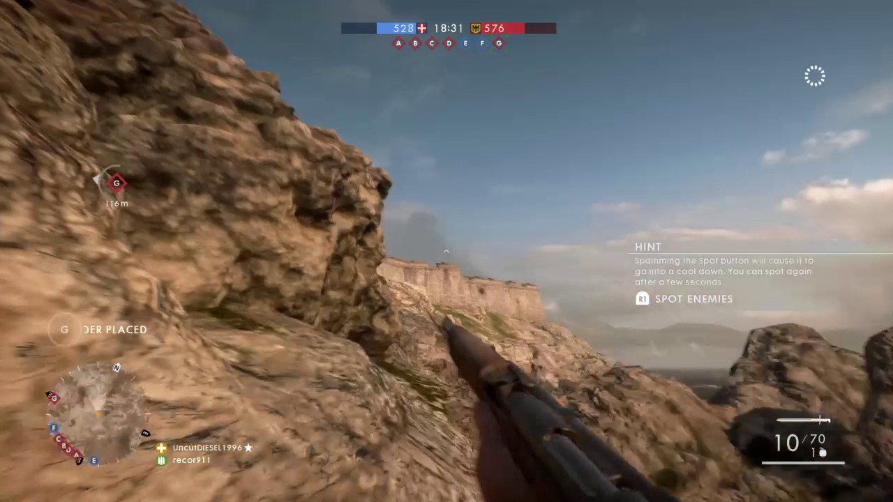 Battlefield 1 (scout Class) multiplayer - YouTube