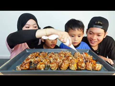 HELP❗️MAKAN TAKOYAKI ITA PENGSAN DAN LUPA INGATAN,TENGOK REACTION CACA 😱‼️