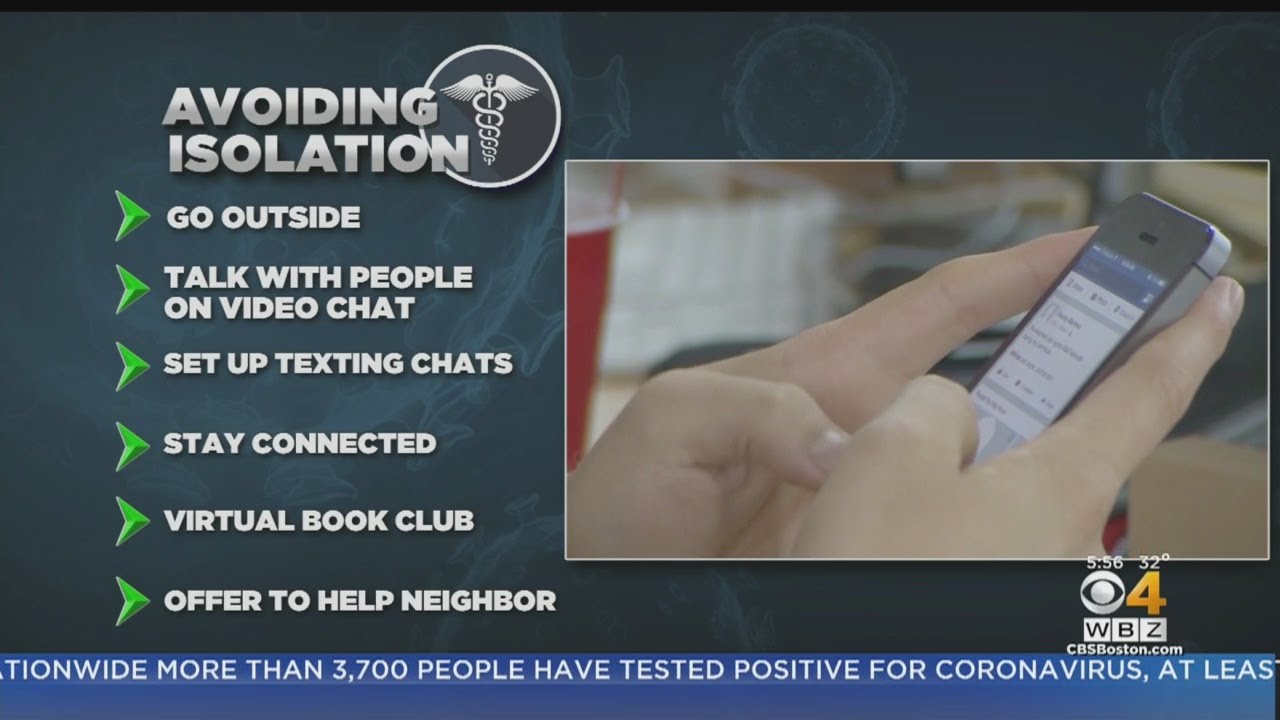 How To Avoid Isolation During Coronavirus Social Distancing - YouTube