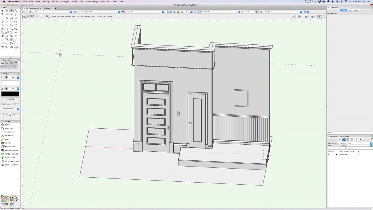 04 Vectorworks 3D 101 : Navigation Basics - YouTube