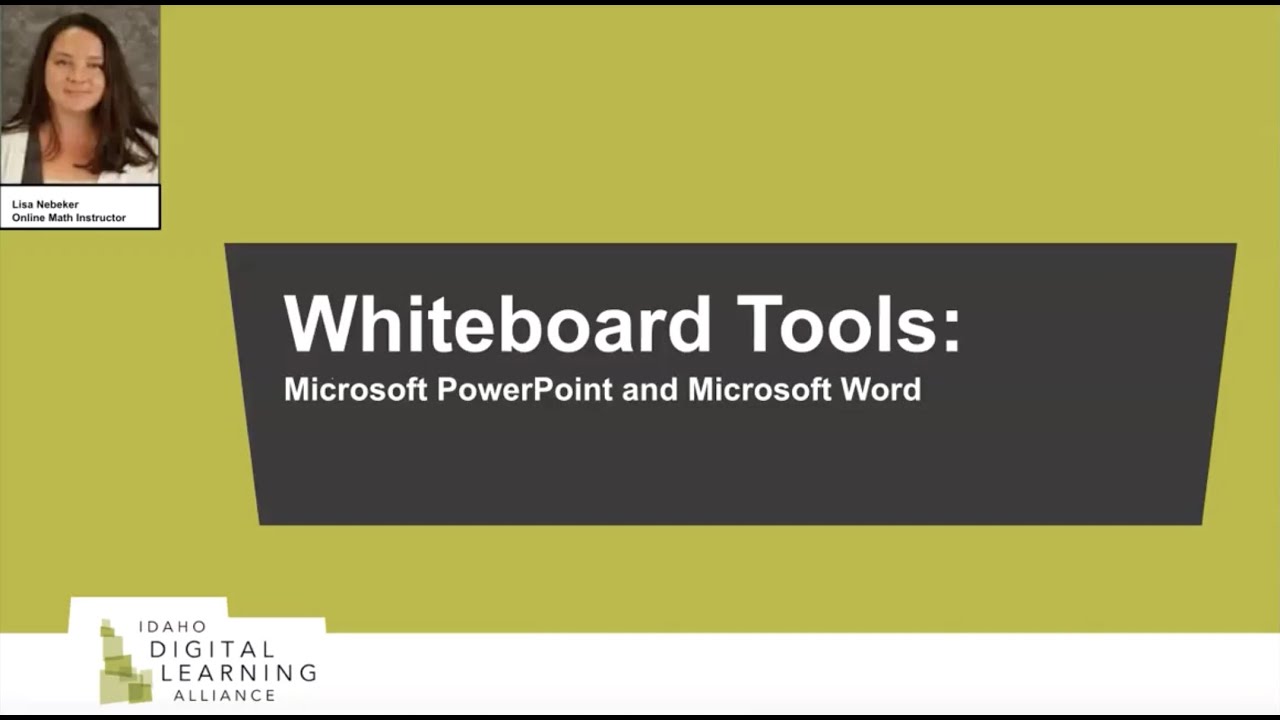 Whiteboard Tools: Pen Tools for Microsoft Word and PowerPoint - YouTube