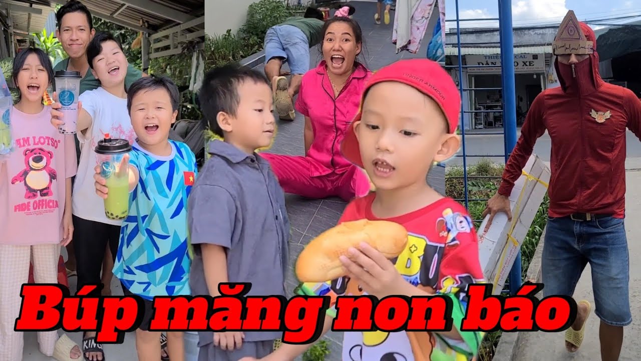 Búp măng non báo, tổng hợp những video vui nhộn - YouTube