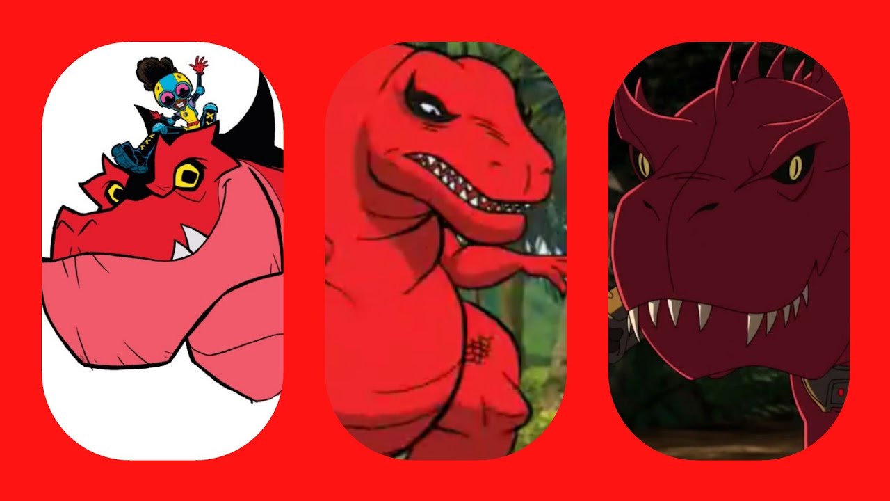 Evolution of "Devil Dinosaur" in Cartoons & Video Games (Marvel Comics ...