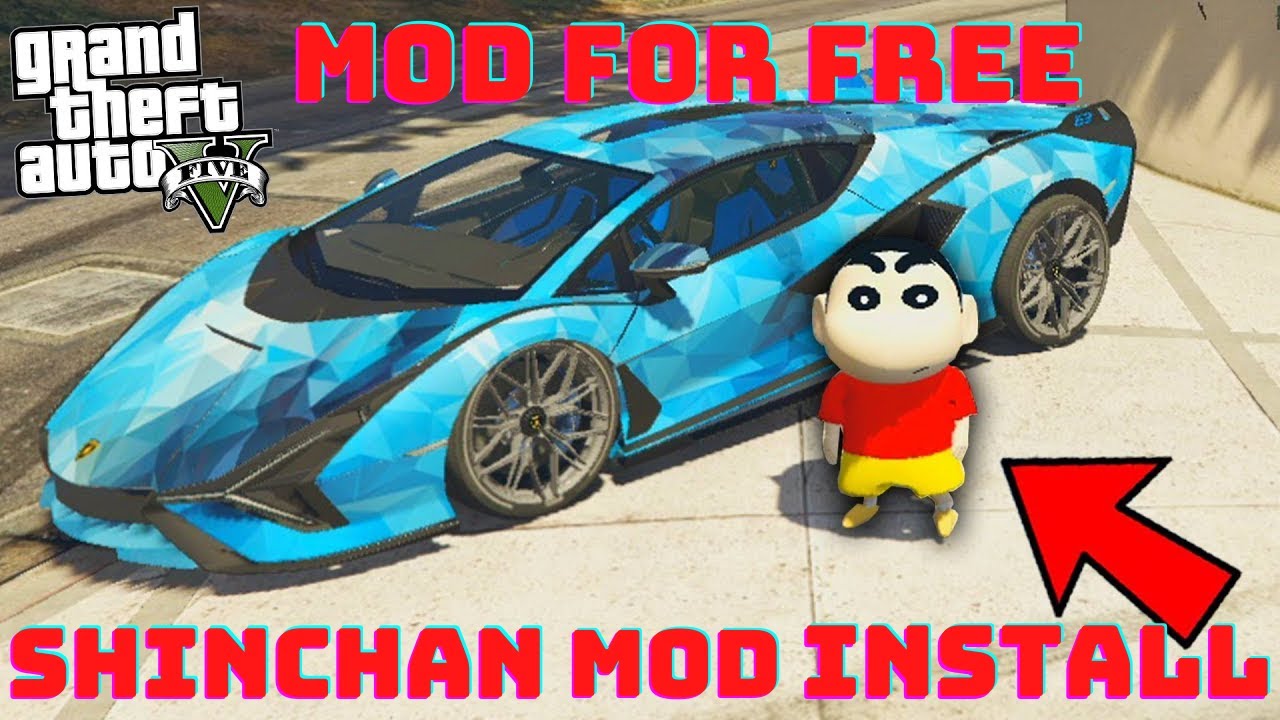 How To Install Shinchan In Gta 5 | Shinchan Mod | Shinchan Ped - YouTube