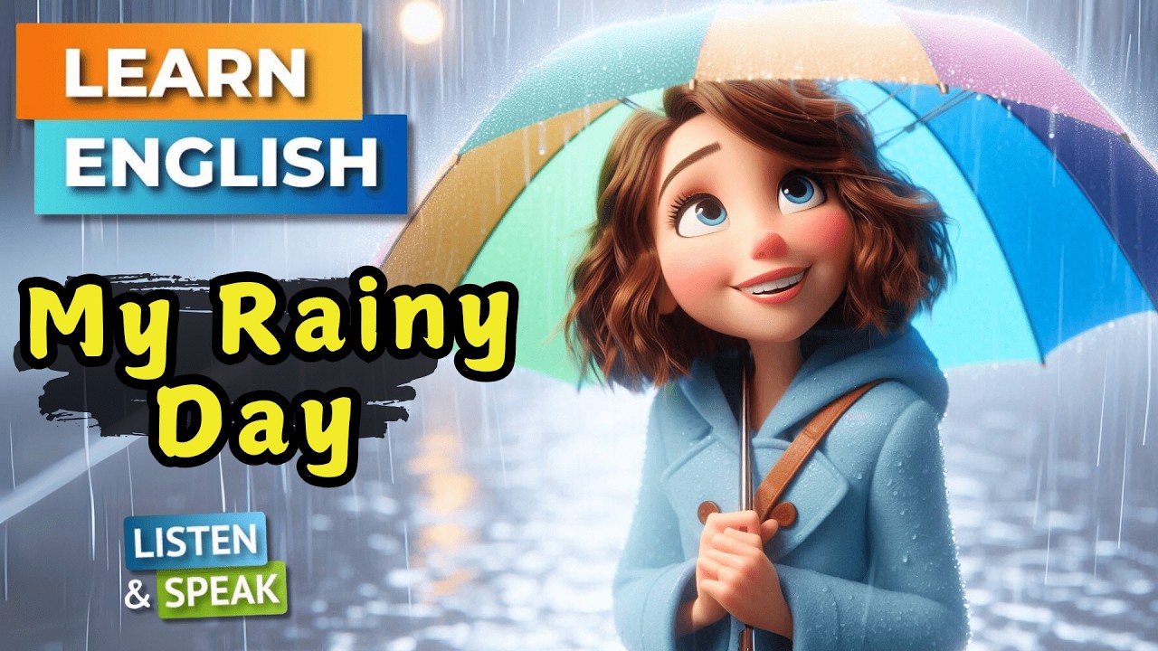 My Rainy Day Routine | Improve Your English | English Listening Skills ...