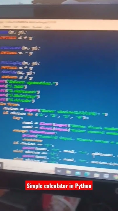 Simple Calculator in Python | Shorts - YouTube