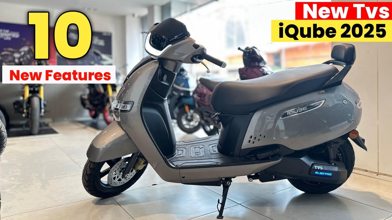 Tvs iQube 2025 Model Detailed Review💥 | 145 km Range | New Updates ...