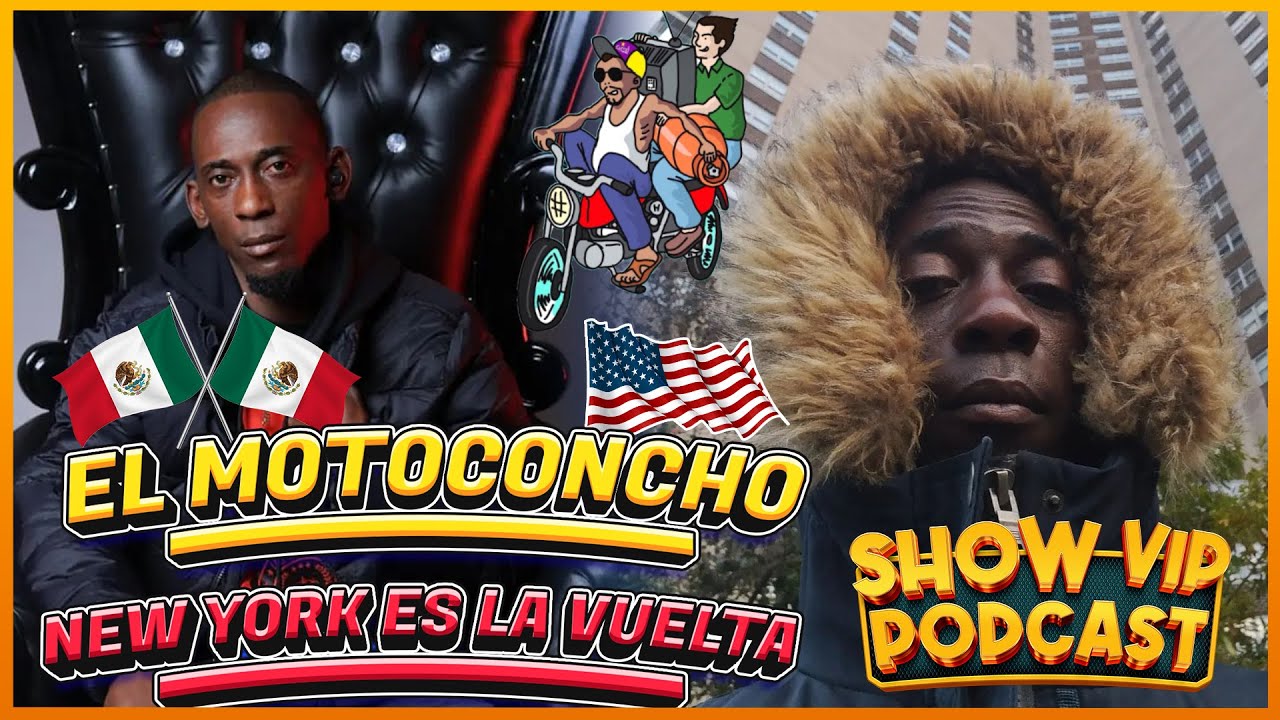 El Motoconcho que llego a usa por mexico (Tito el Regidor ) New York ...