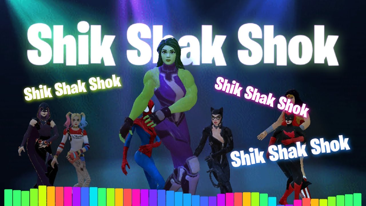 Sik Sak Sok Shik Shak Shok Salam / ZUMBA / Superhero Dance Video - YouTube