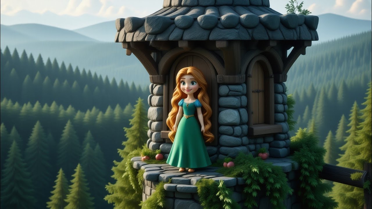Rapunzel's Song of Freedom | Rapunzel The Princess with long hair and ...