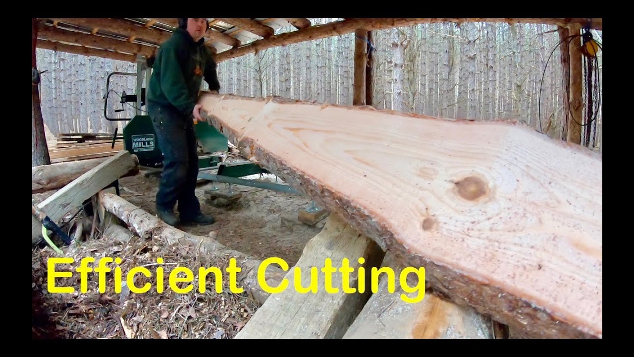 Making Logs into Lumber. Woodland Mills HM130 Sawmill. An Investment ...