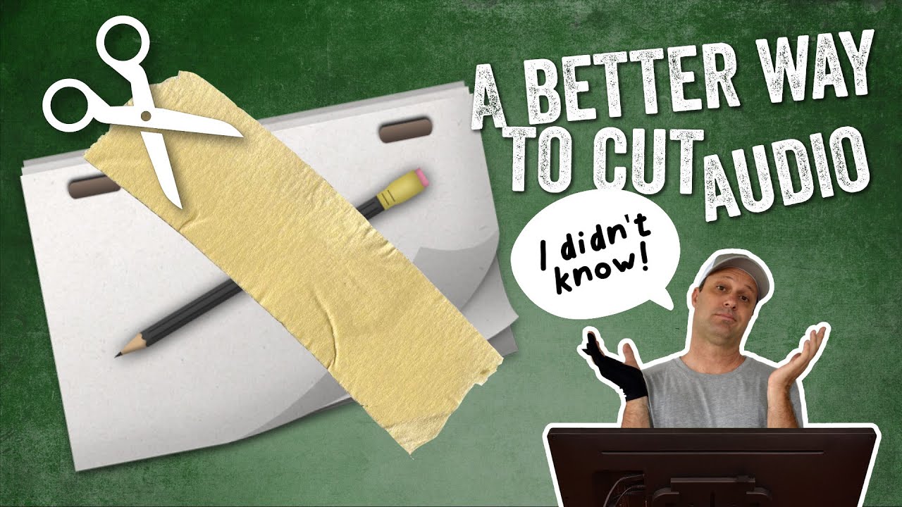 A BETTER WAY to Cut Audio in Rough Animator - YouTube