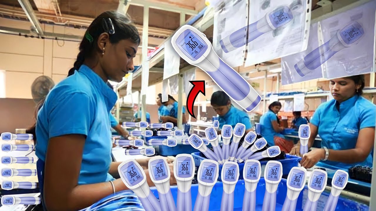 How Thermometers Gun Are Made In Factories | Thermometers Gun ...