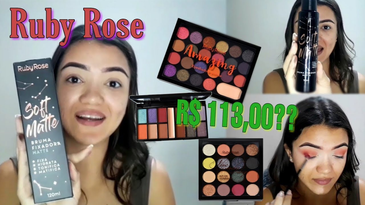 Minha PRIMEIRA compra ON LINE de produtos RUBY ROSE - YouTube