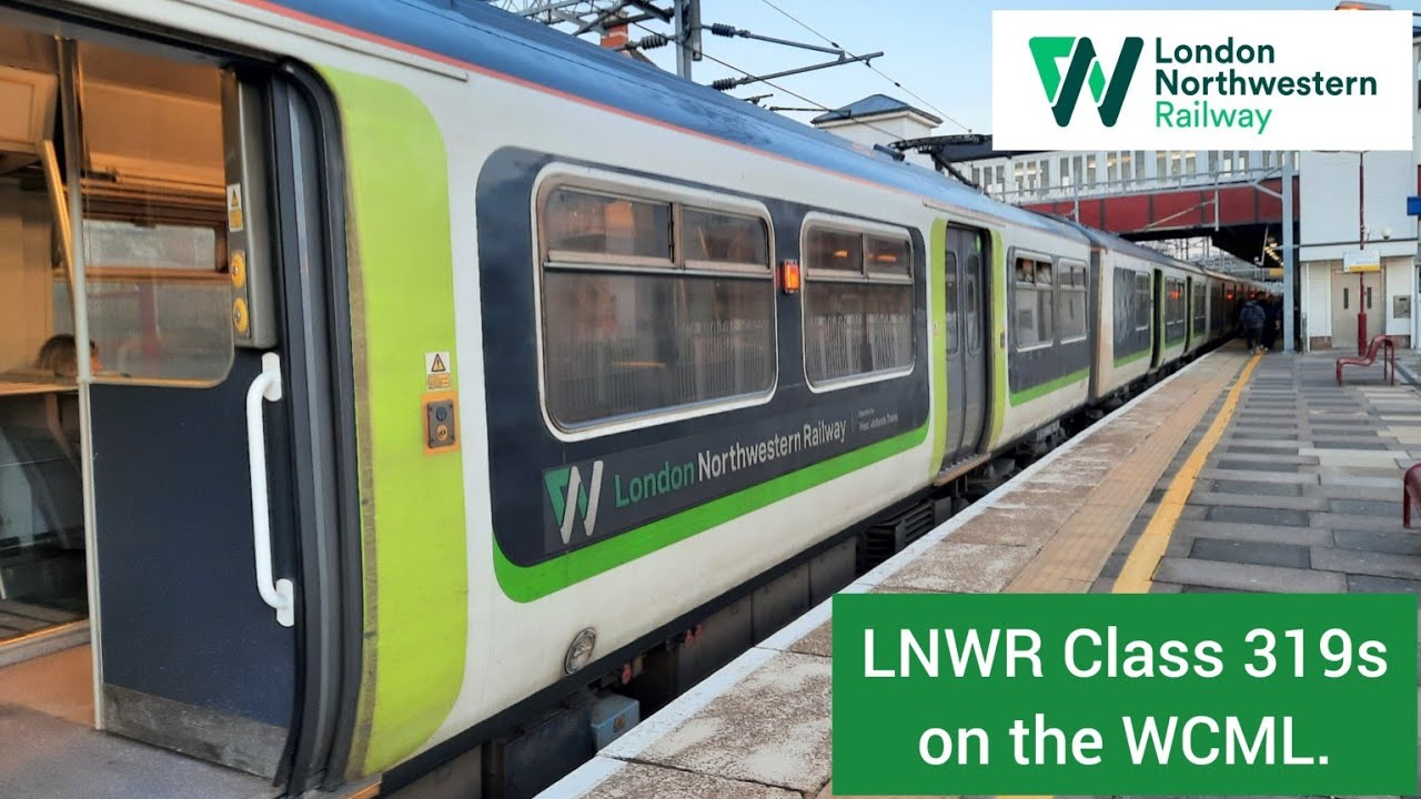 Lnwr Class 319s On The Wcml 13 And 140223 Youtube