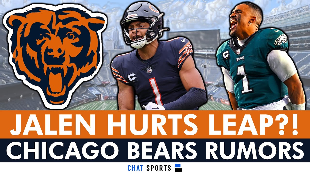 Chicago Bears Rumors: ESPN Compares Justin Fields To Jalen Hurts ...