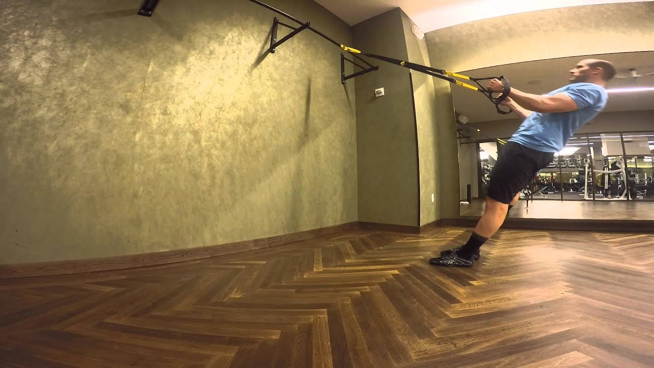 TRX Narrow Grip + Wide Grip Row - YouTube