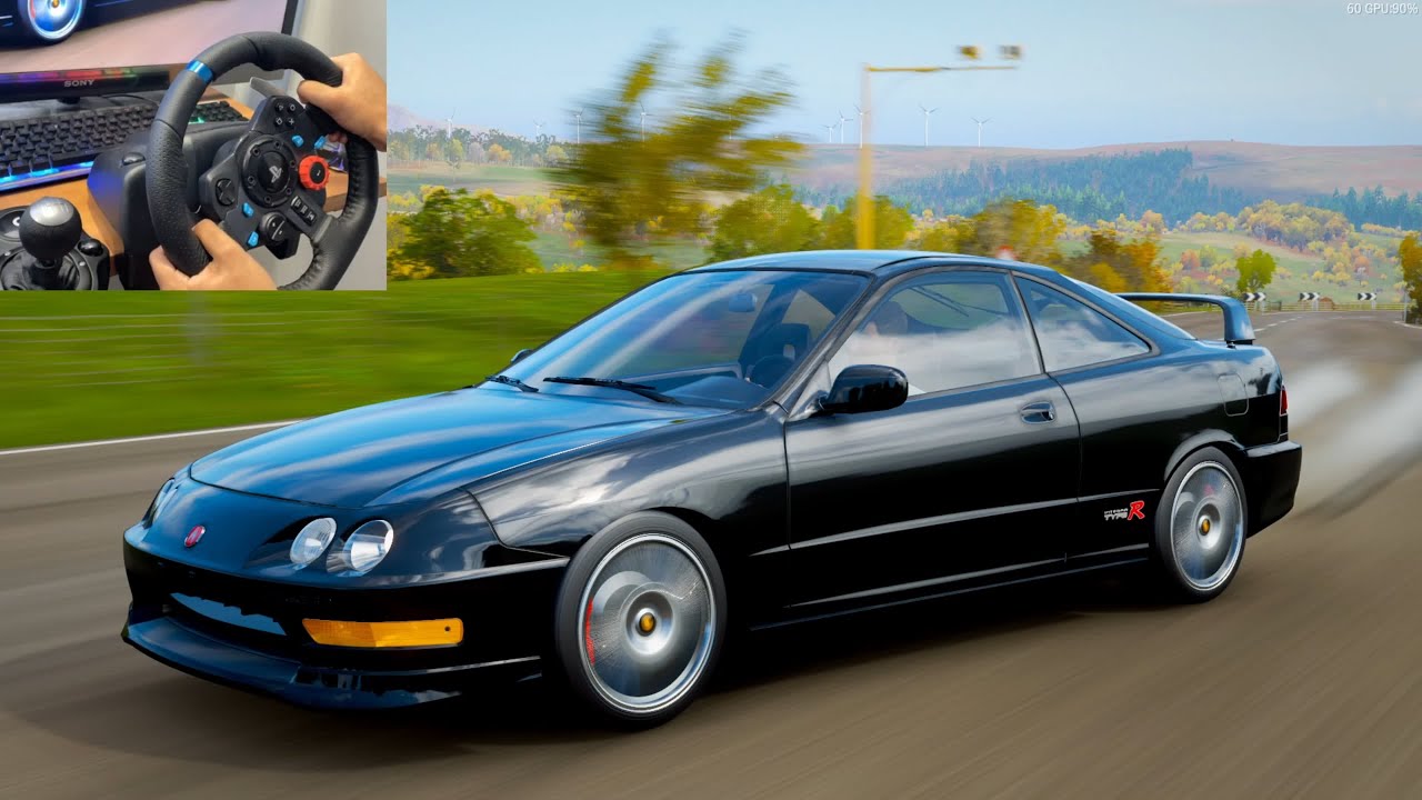 Acura Integra | Forza Horizon 4 | Logitech G29 Gameplay - YouTube