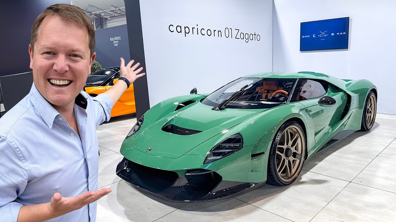 New CAPRICORN 01 ZAGATO! First Look at 5spd Manual, 900hp V8 Hypercar ...