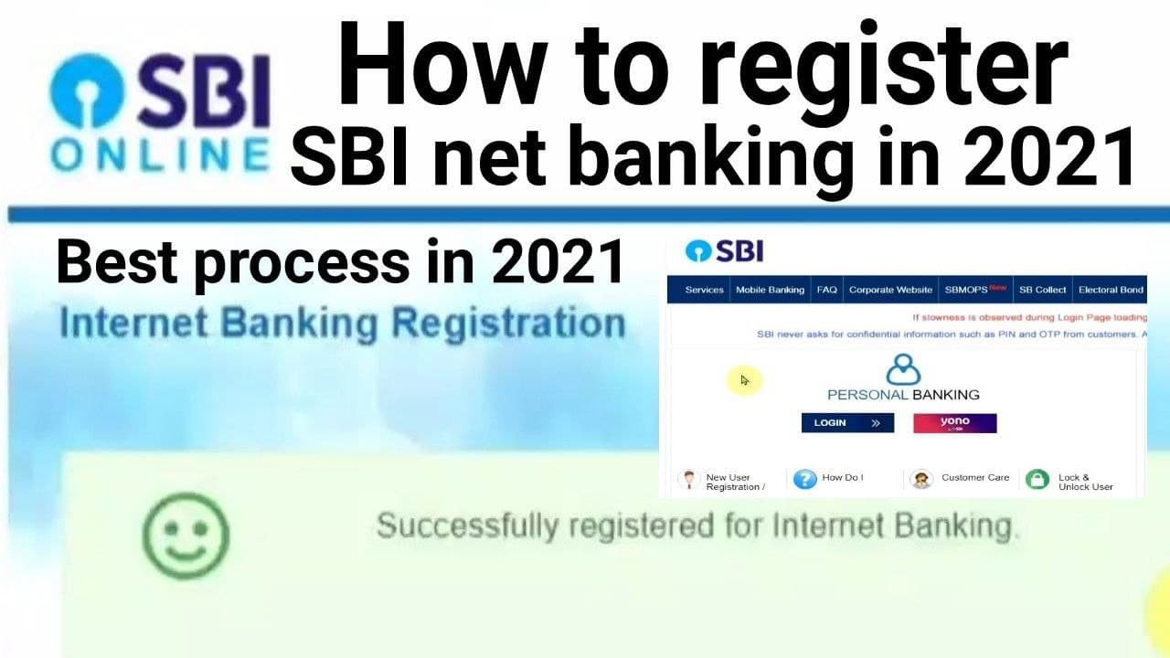 How To Register SBI Net Banking Online At Home In 2021 | How to ...