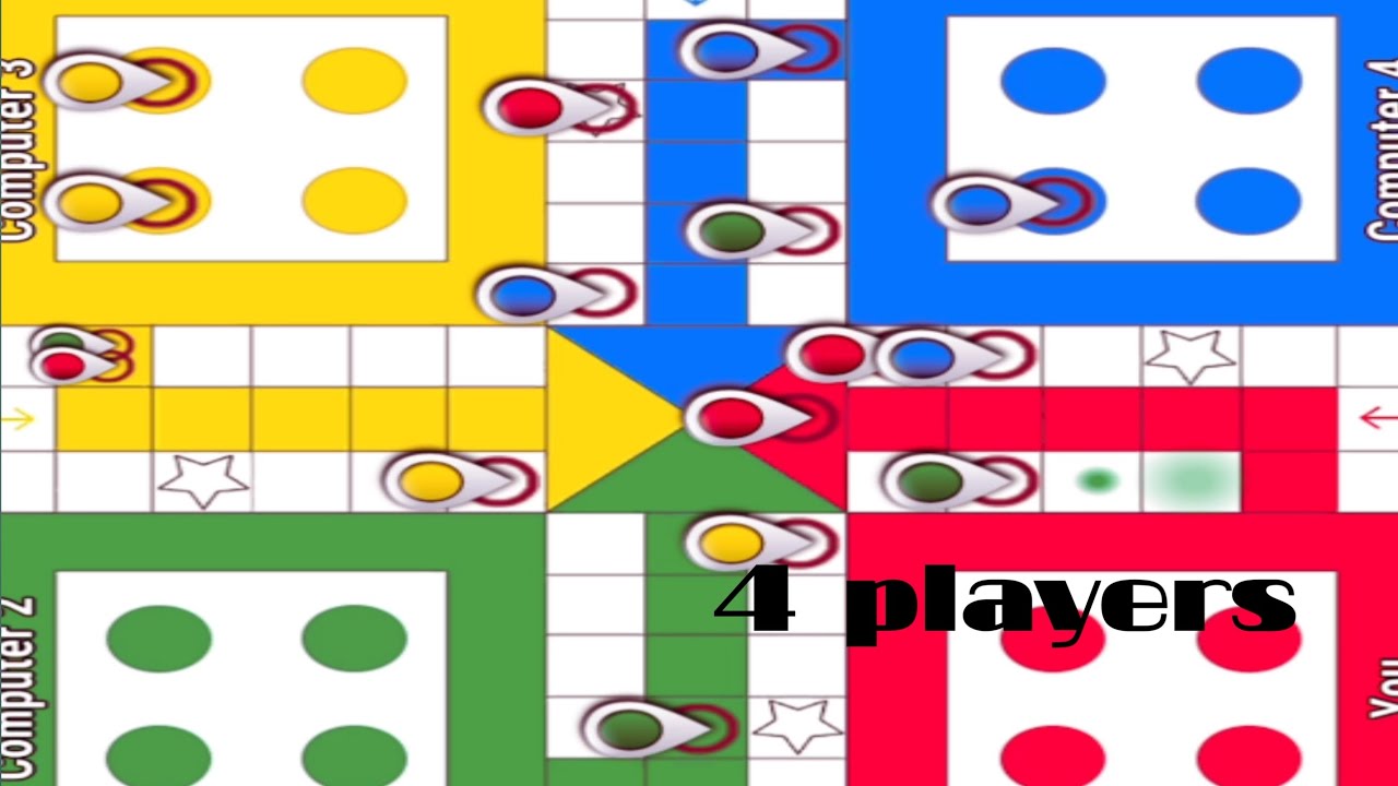 Ludo game 4 players match | Ludo king 4 players | Ludo match | Ludo ...