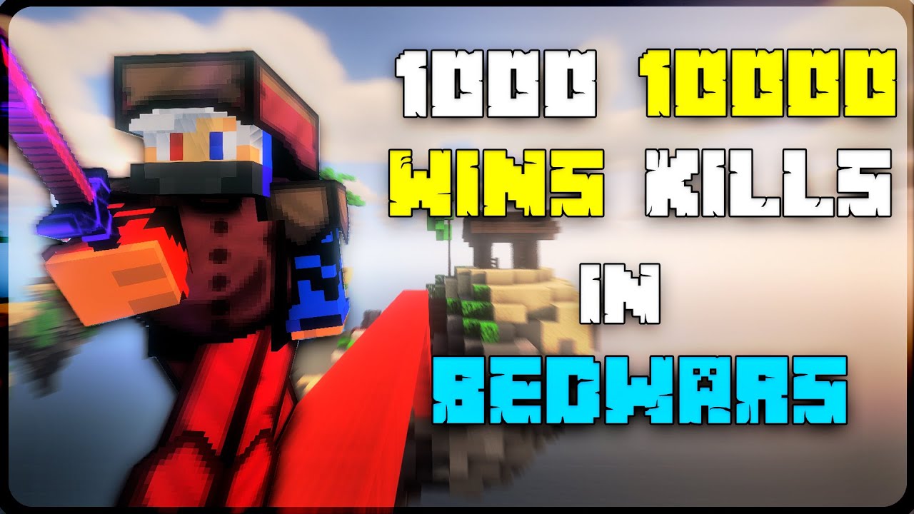 1000 Wins 10000 Kills in Bedwars - Jartex Bedwars - The Devil Boy YT - YouTube
