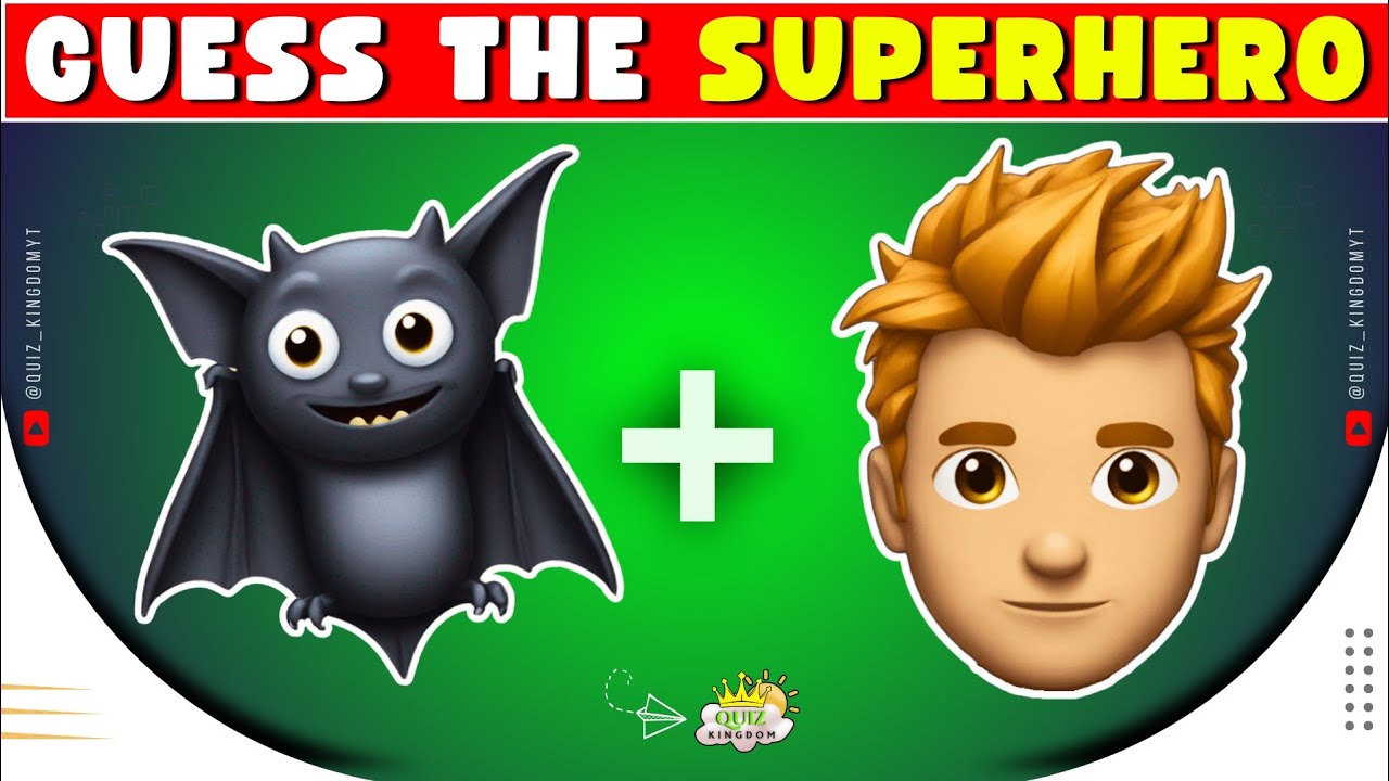 Can You Guess The Superhero By Emoji? 🕷🦸 Marvel & DC Superheroes Emoji ...