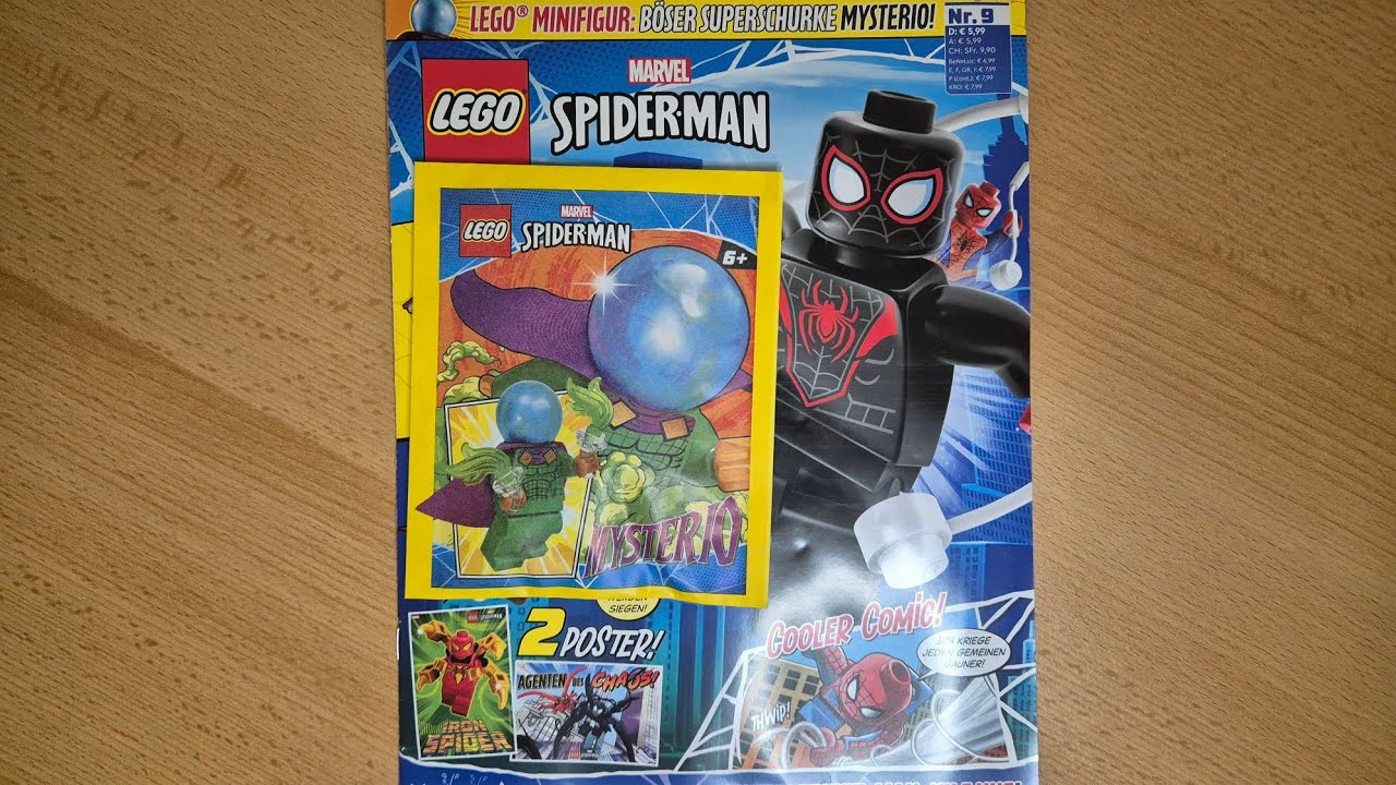 Lego Marvel Spider-Man Magazin Nr.9 Review - YouTube