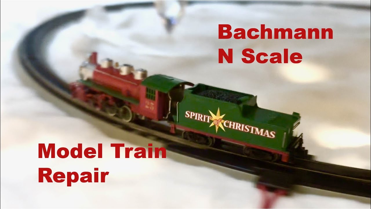 Bachmann Spirit of Christmas N Scale Train Locomotive Repair - YouTube