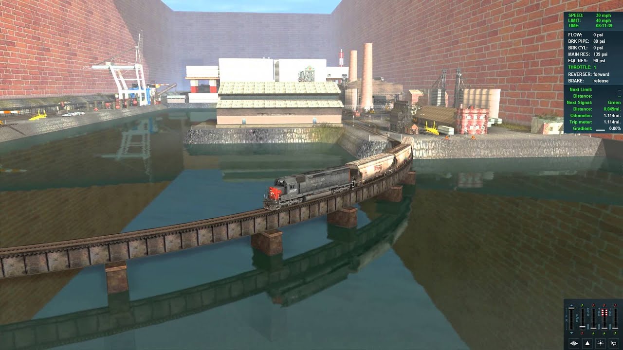 Trainz - T:ANE water effects 2 - YouTube