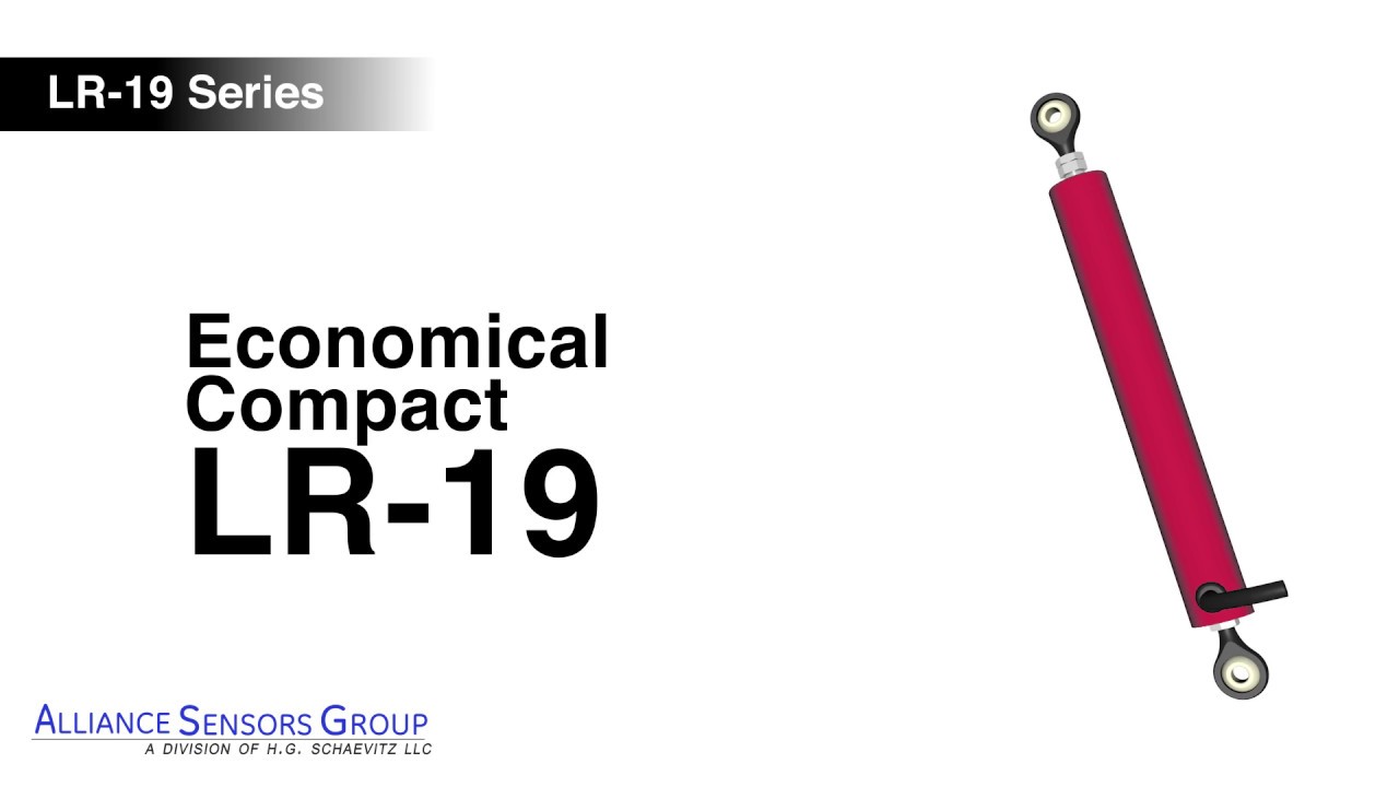 Linear Position Sensor LVIT Overview LR-19 Series - YouTube