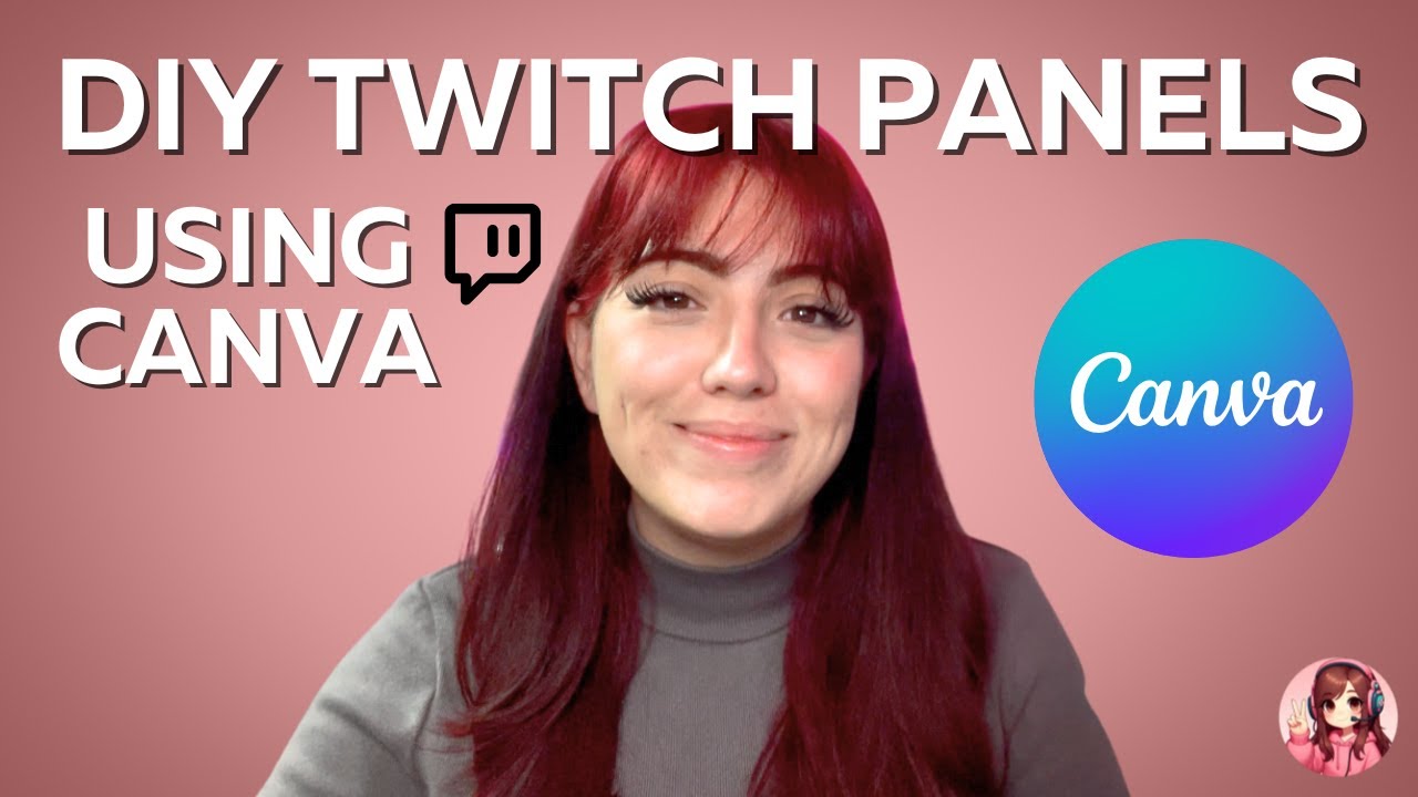 DIY TWITCH PANELS / Using Canva - YouTube