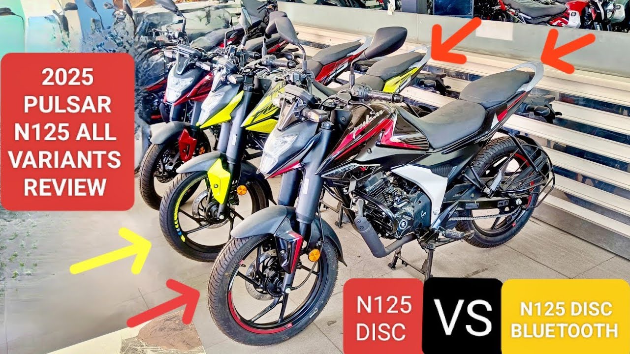 2025 New Bajaj Pulsar N125 All Variants Update Features Price Mileage ...