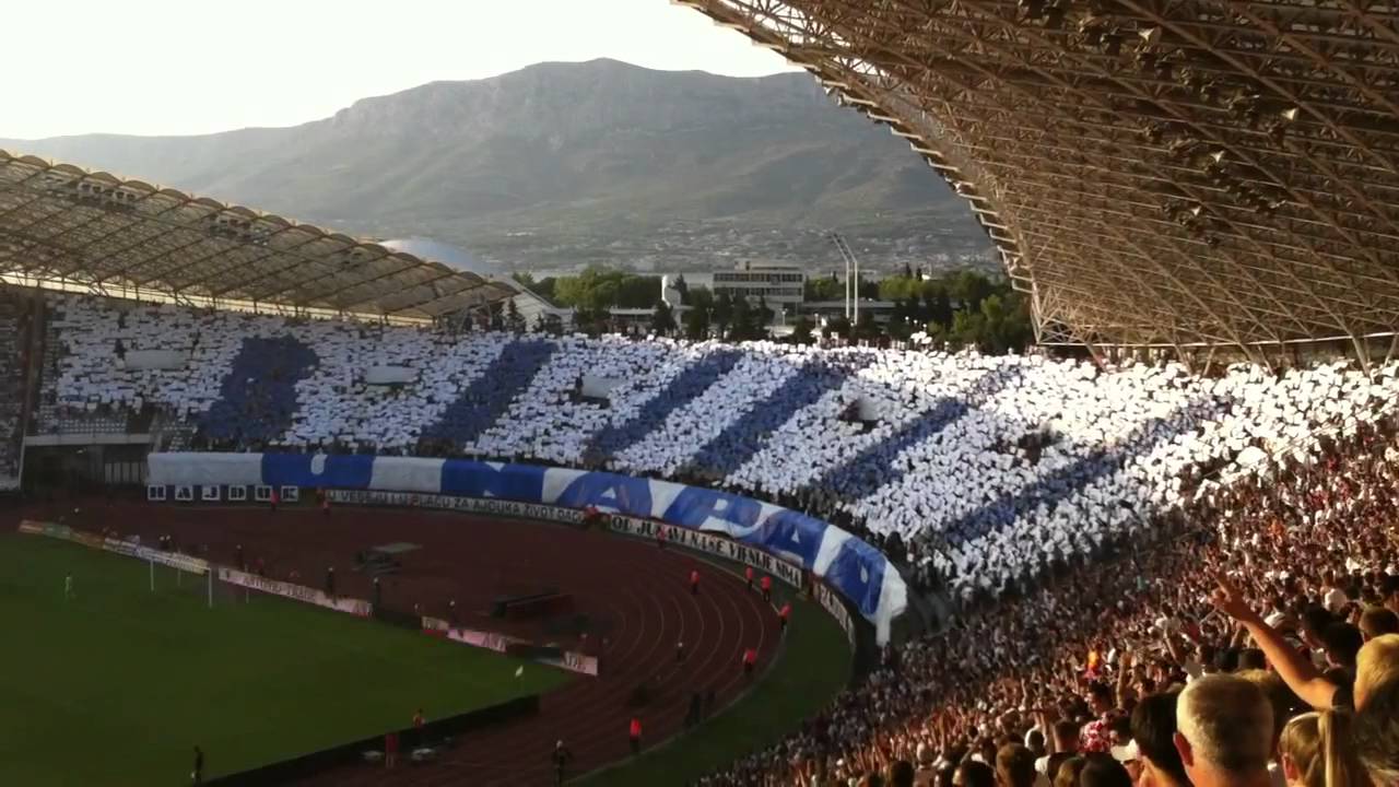 Hajduk Split - supporters, choreos, ultras 2011 - YouTube