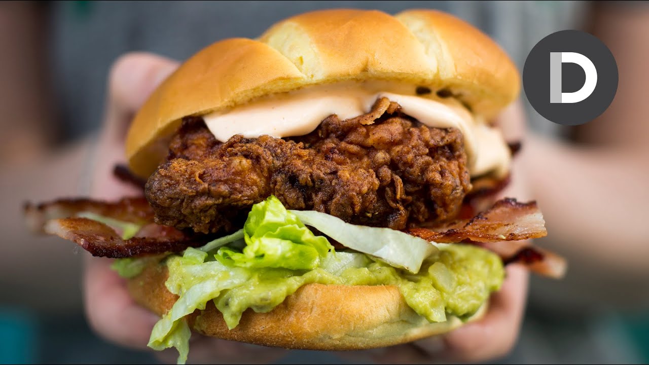Epic Buttermilk Chicken Bun! - YouTube