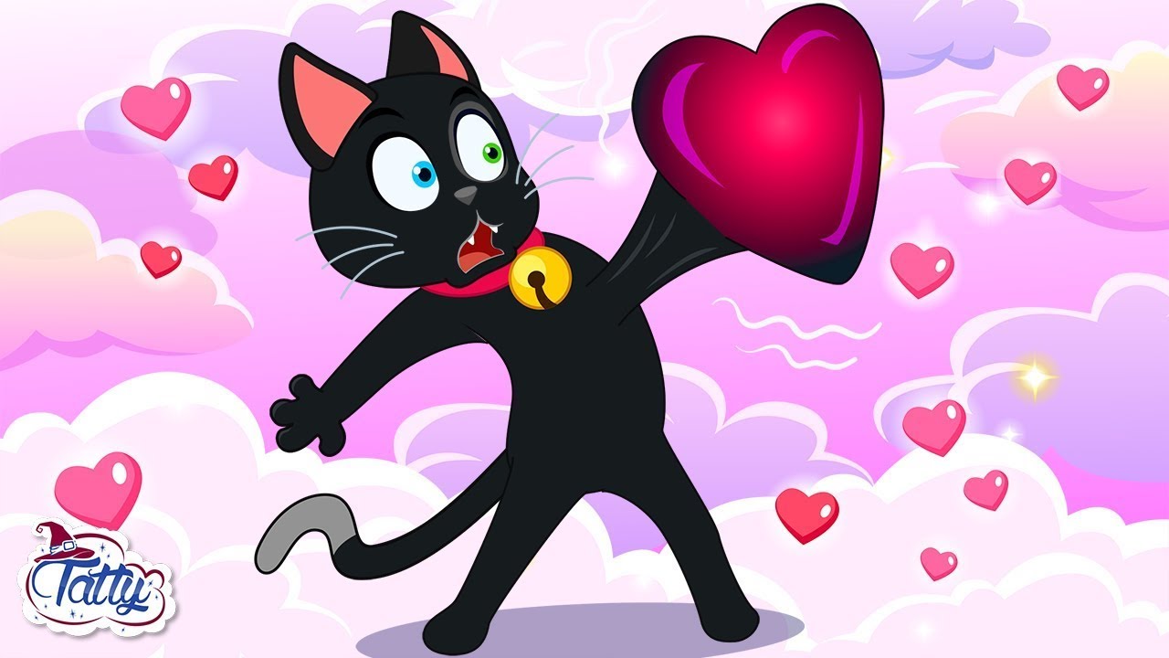 लिटिल विच Tatty से, के बच्चों के लिए प्यार में एक बिल्ली और प्यार में ...