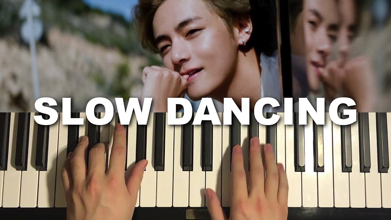 BTS V 'Slow Dancing' (Piano Tutorial Lesson) - YouTube