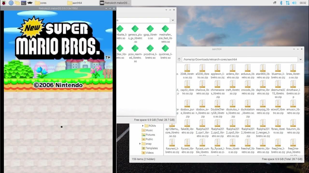 RetroArch on Raspberry Pi 5 (Pi OS) - YouTube