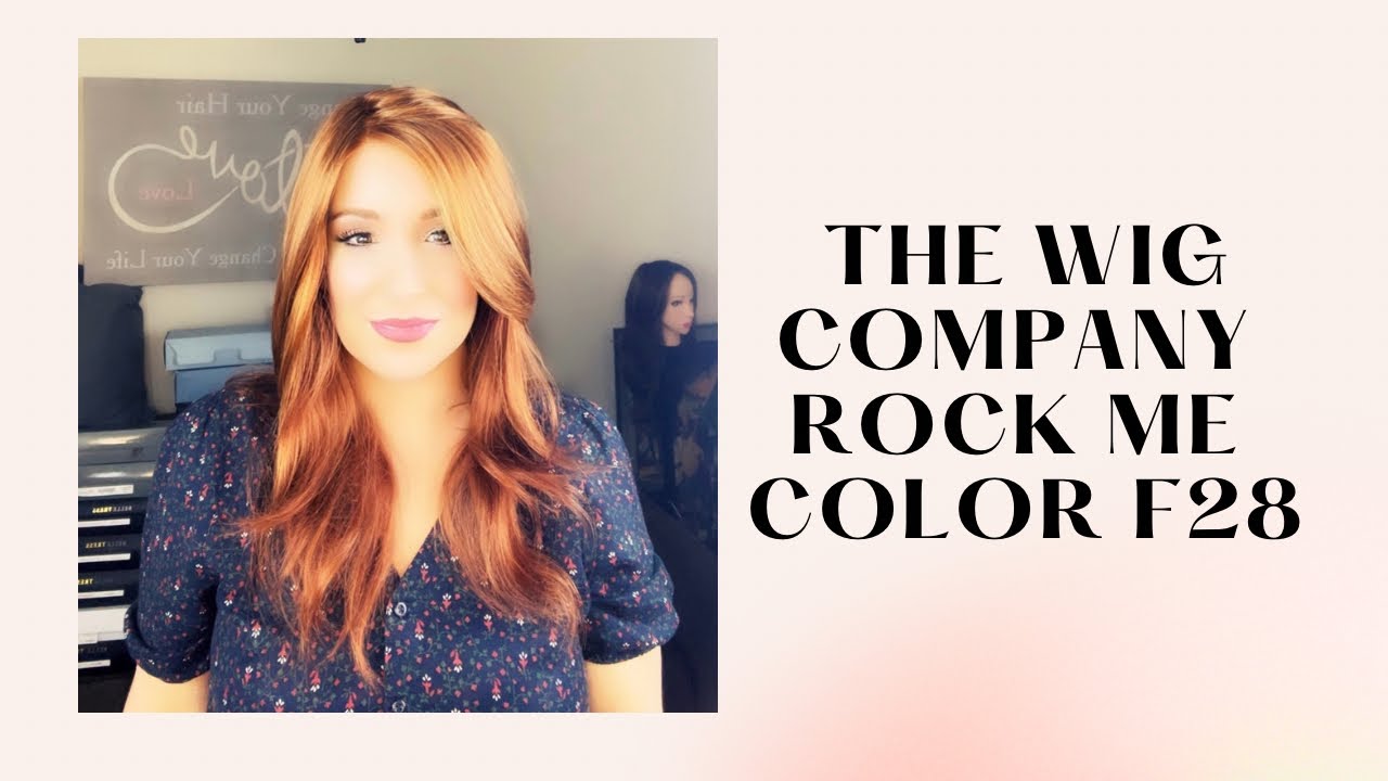 The Wig Company Rock Me in color F28 - YouTube