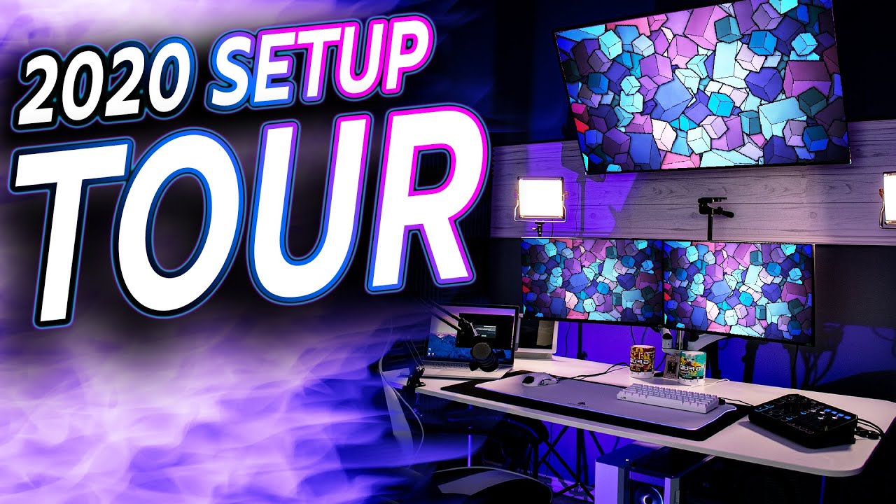 My YouTube Studio | Gaming Setup Tour 2020 - YouTube