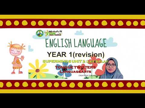 ENGLISH YEAR 1: TONGUE TWISTER