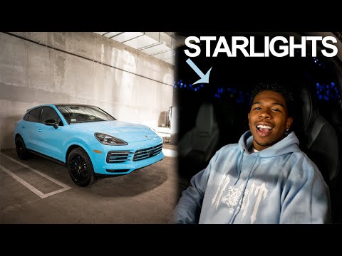 Deshae Frost brings his new Porsche to get Wrapped (STRAIGHT FROM DEALER)