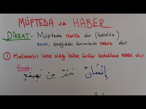 3.Ders Müpteda ve Haber